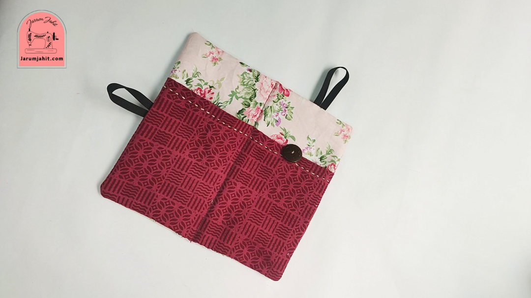 Cara Membuat Dompet HP Kain Perca